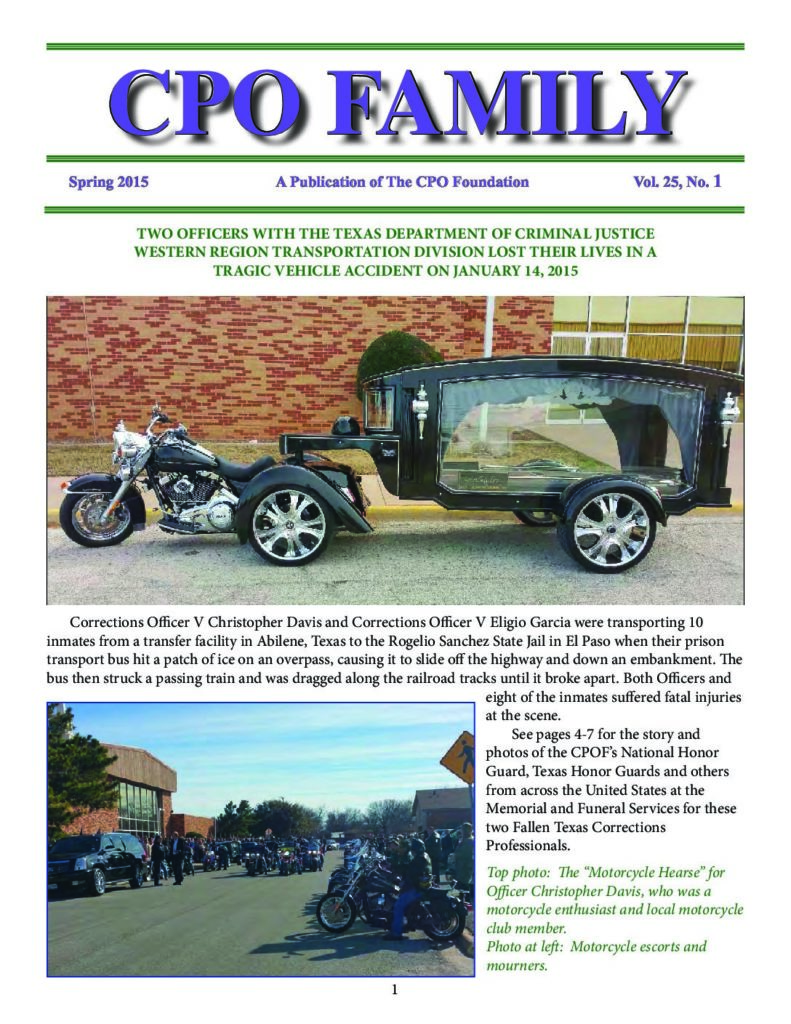 Family Magazine • Correctional Peace Officers Foundation