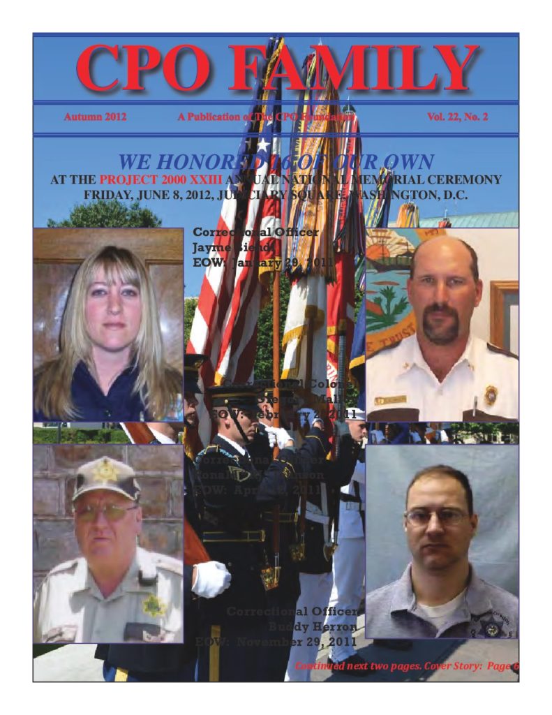 Family Magazine • Correctional Peace Officers Foundation