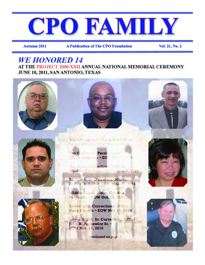 Family Magazine • Correctional Peace Officers Foundation